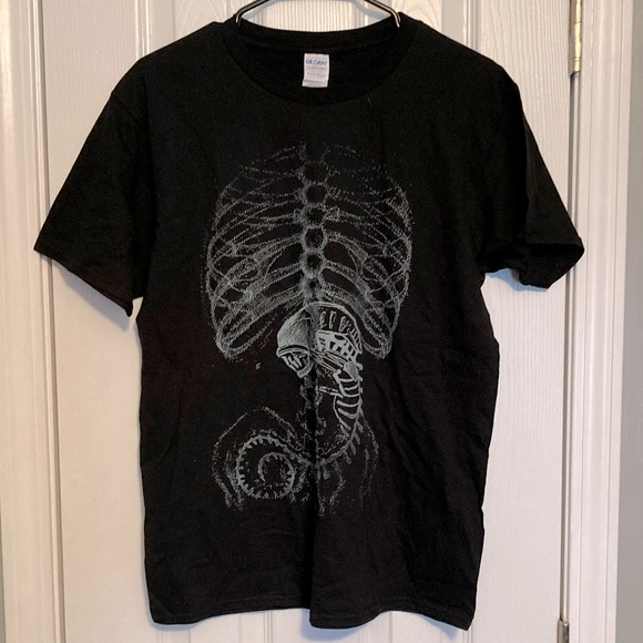 Tops | Alien Baby Rib Cage Tee | Poshmark